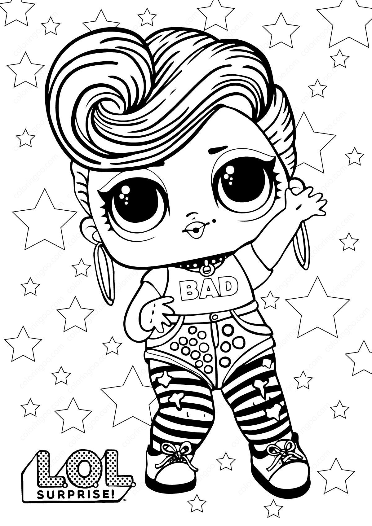 coloring pages rainbow high dolls