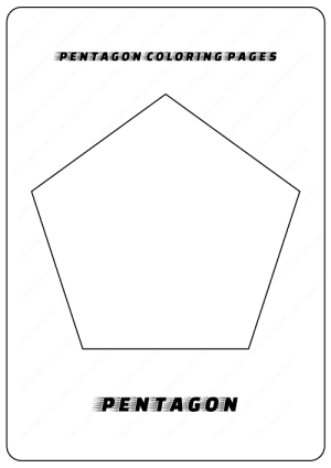 Basic Geometric Shapes Coloring Pages