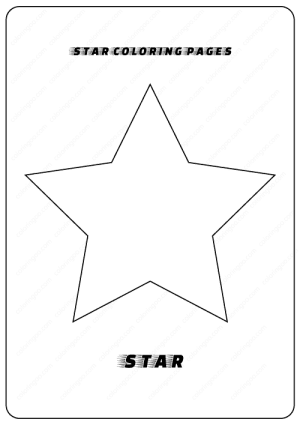 Basic Geometric Shapes Coloring Pages