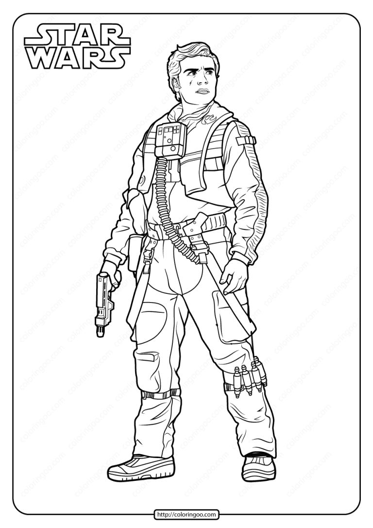 Printable Star Wars BB8 Coloring Pages