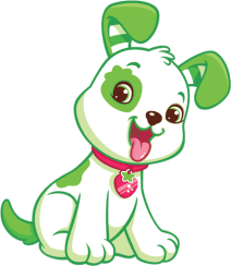 Free Printable Strawberry Pupcake Coloring Page