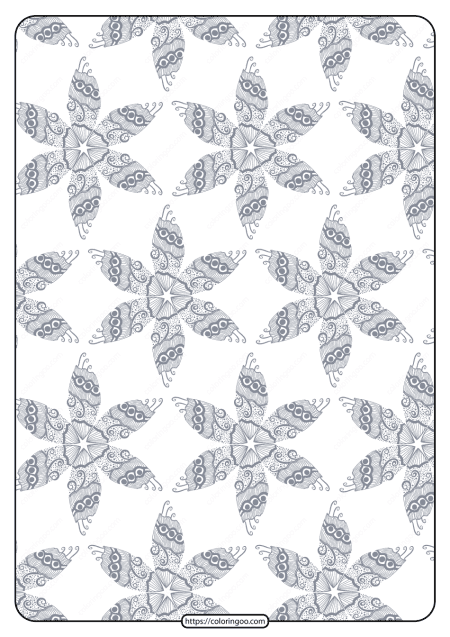 Free Printable Pdf Geometric Pattern 035