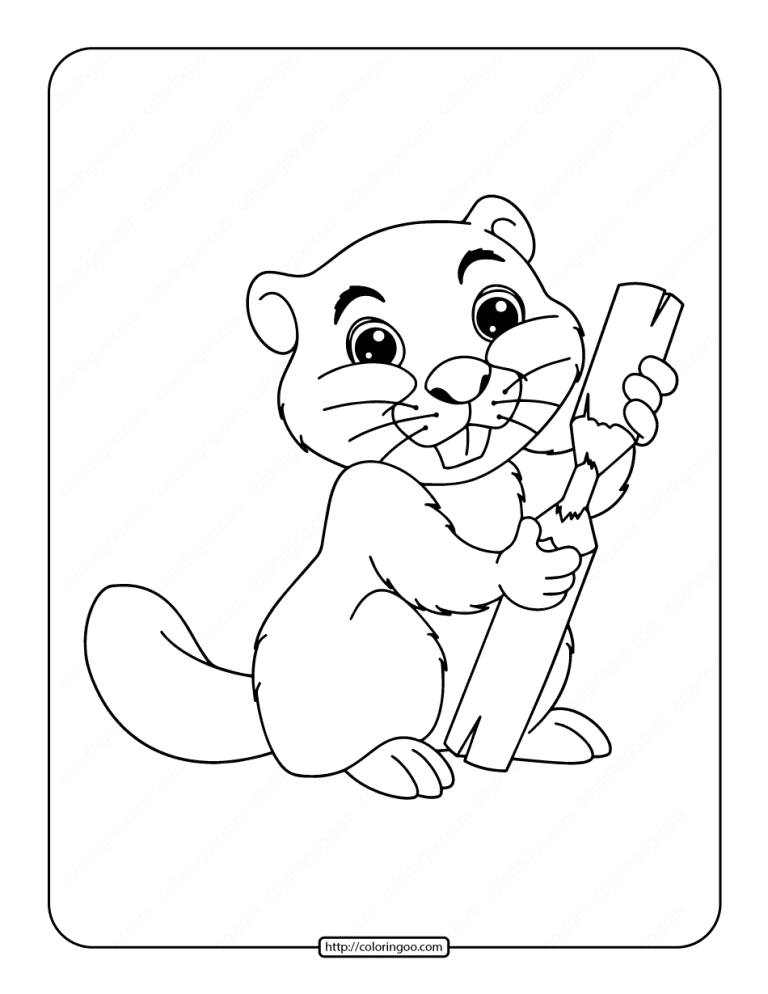 Printable Bobo Coloring Page - Free Printable Coloring Pages for Kids