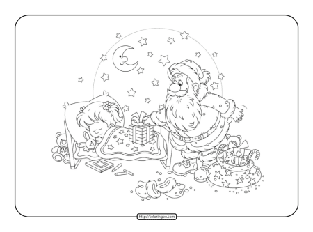 People Sleeping Coloring Pages