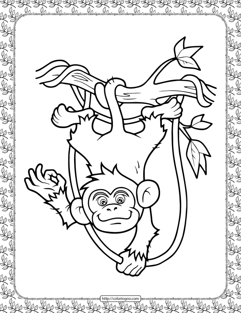 Printable Bobo Coloring Page