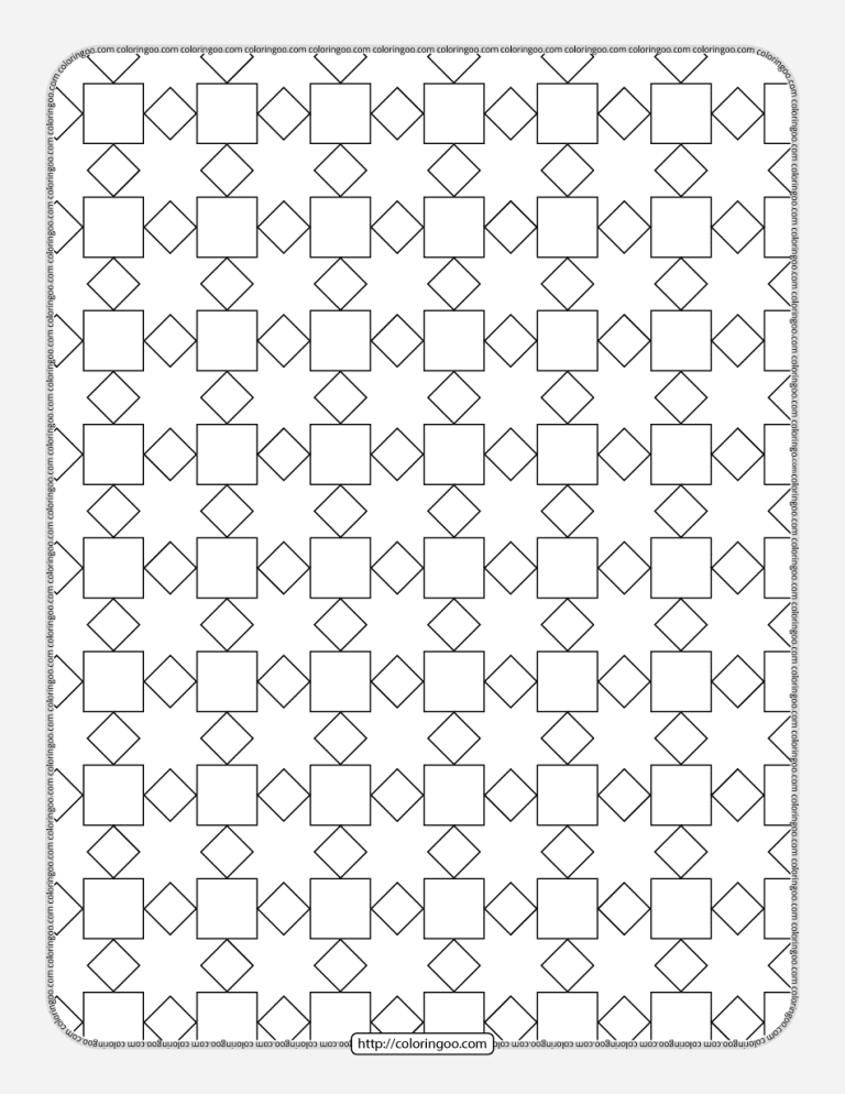 Pattern Coloring Pages - COLORINGOO.COM