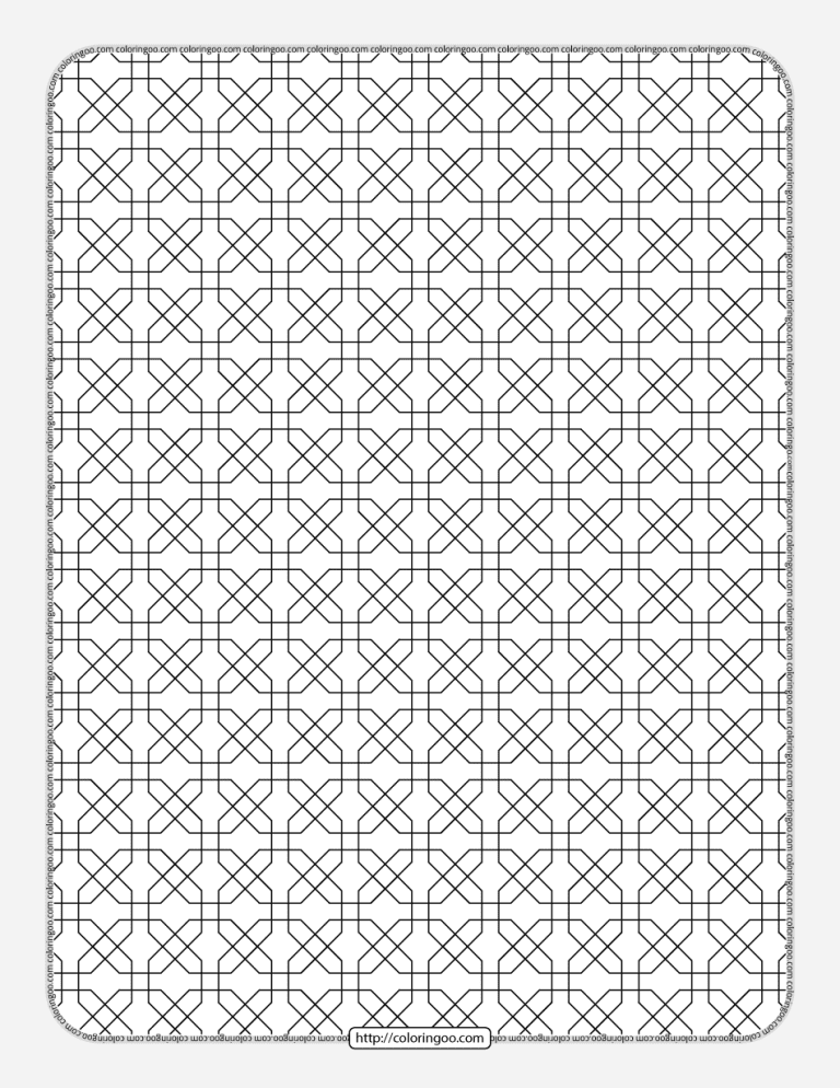Pattern Coloring Pages - COLORINGOO.COM