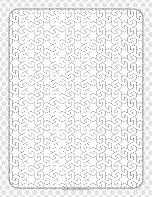 Free Printable Pdf Geometric Pattern 034
