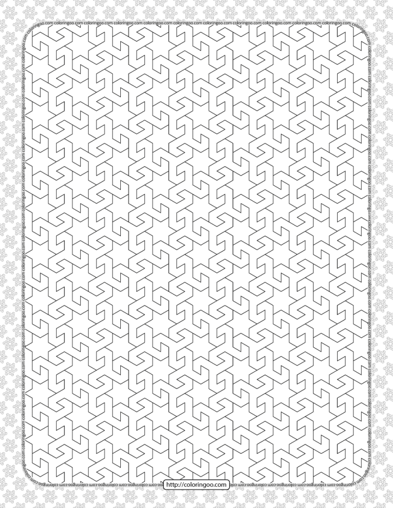 Pattern Coloring Pages - COLORINGOO.COM