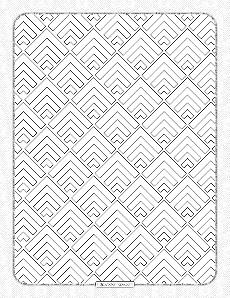 Pattern Coloring Pages - COLORINGOO.COM