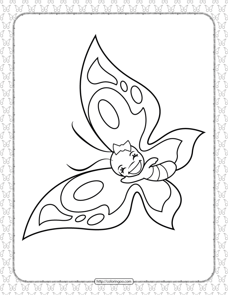 Butterfly Coloring Pages - COLORINGOO.COM