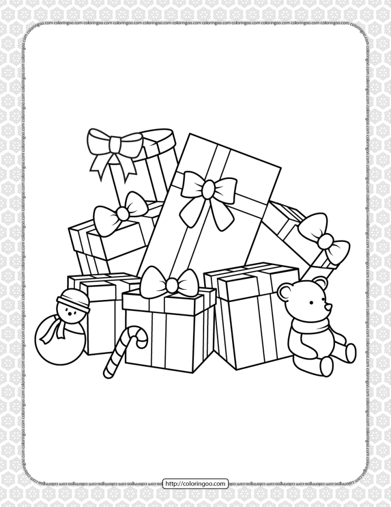 Printable Happy Christmas Coloring Pages 15 - Free Printable Coloring ...