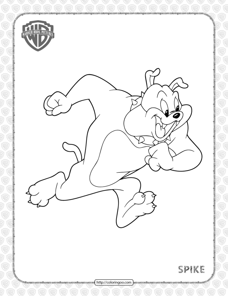 Free Printable Snuffles Snowball Pdf Coloring Page - Free Printable ...