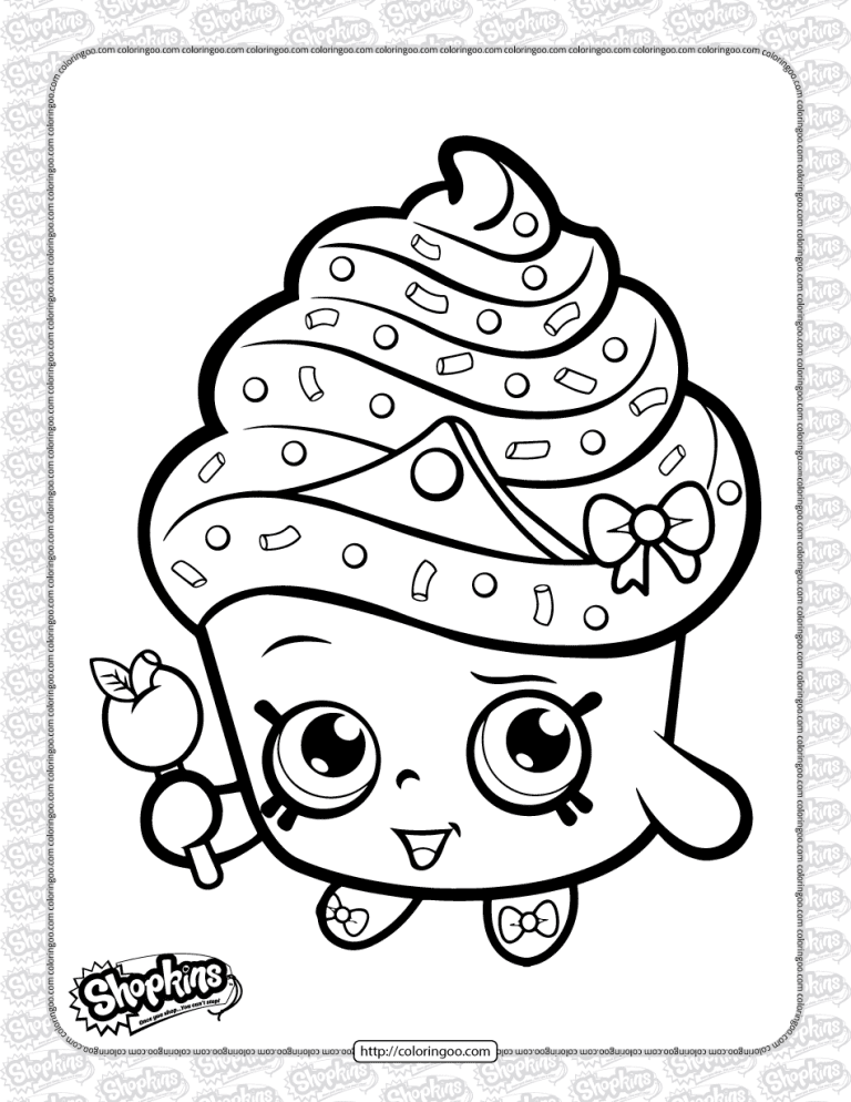 Shopkins Coloring Pages - COLORINGOO.COM