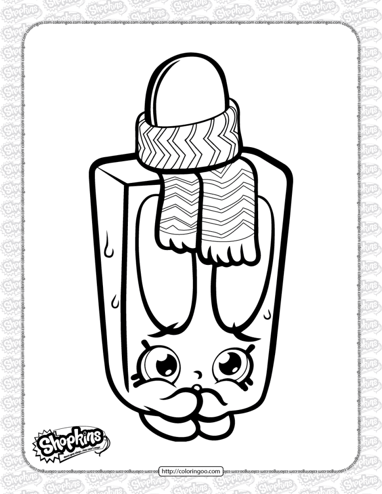 70+ Shopkins Coloring Pages (Free Pdf Printables)