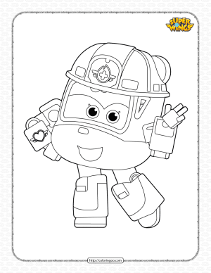 Printable Helicopter Coloring Page - Book PDF