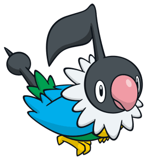 Pokemon Chatot Coloring Pages For Kids