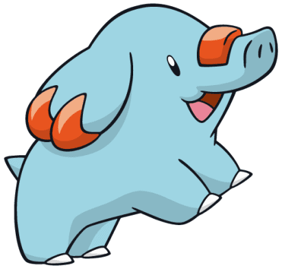 Pokemon Phanpy Coloring Pages