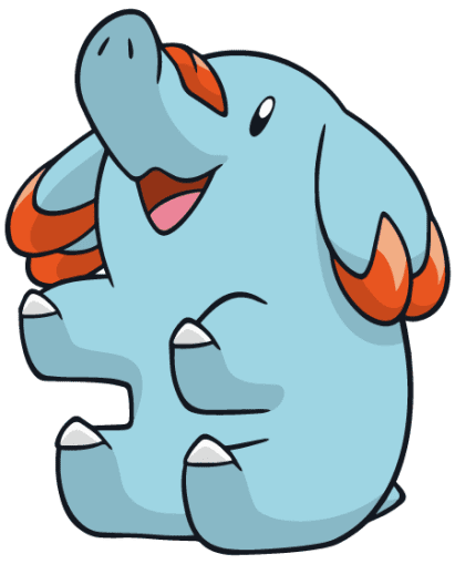 Pokemon Phanpy Coloring Pages for Kids