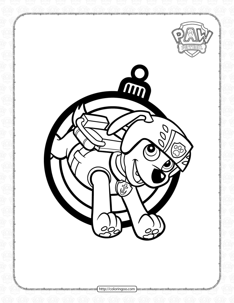 Paw Patrol Skye Coloring Sheet