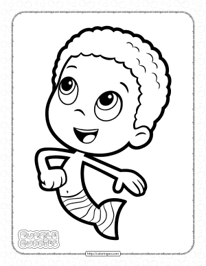 Bubble Guppies Coloring Pages