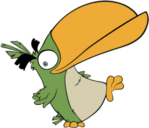 Angry Birds Hal Boomerang Bird Coloring Page - Free Printable Coloring ...