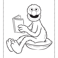 Sesame Street Coloring Pages - (All Free Pdf Printables)