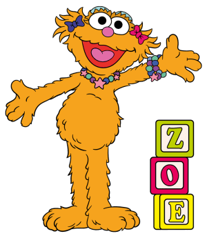 Sesame Street Zoe Pdf Coloring Pages