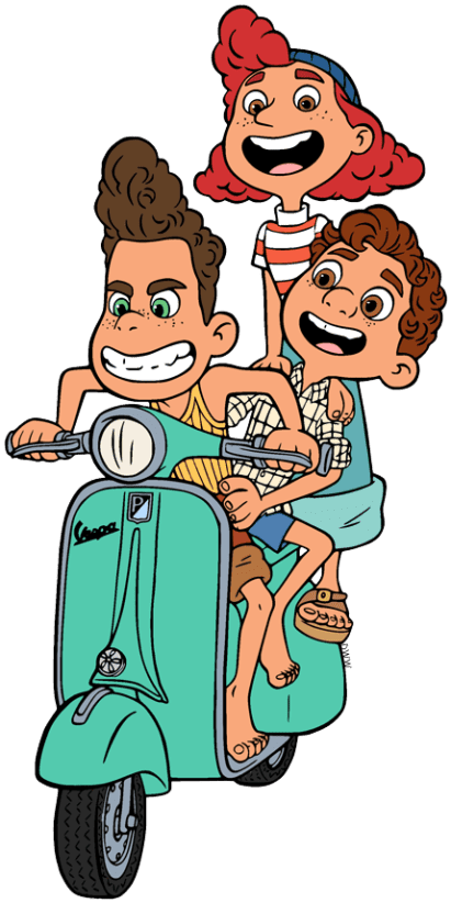 Disney Luca Coloring Sheet