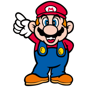 Super Mario Coloring Pages