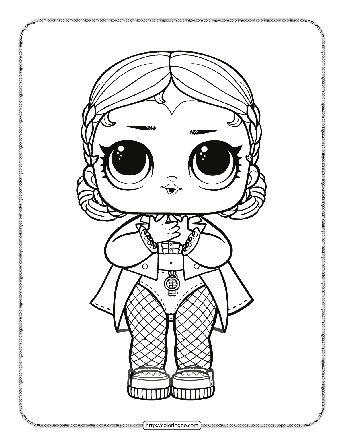 Lol Dolls Coloring Pages Unicorn Coloring Pages Infoupdate