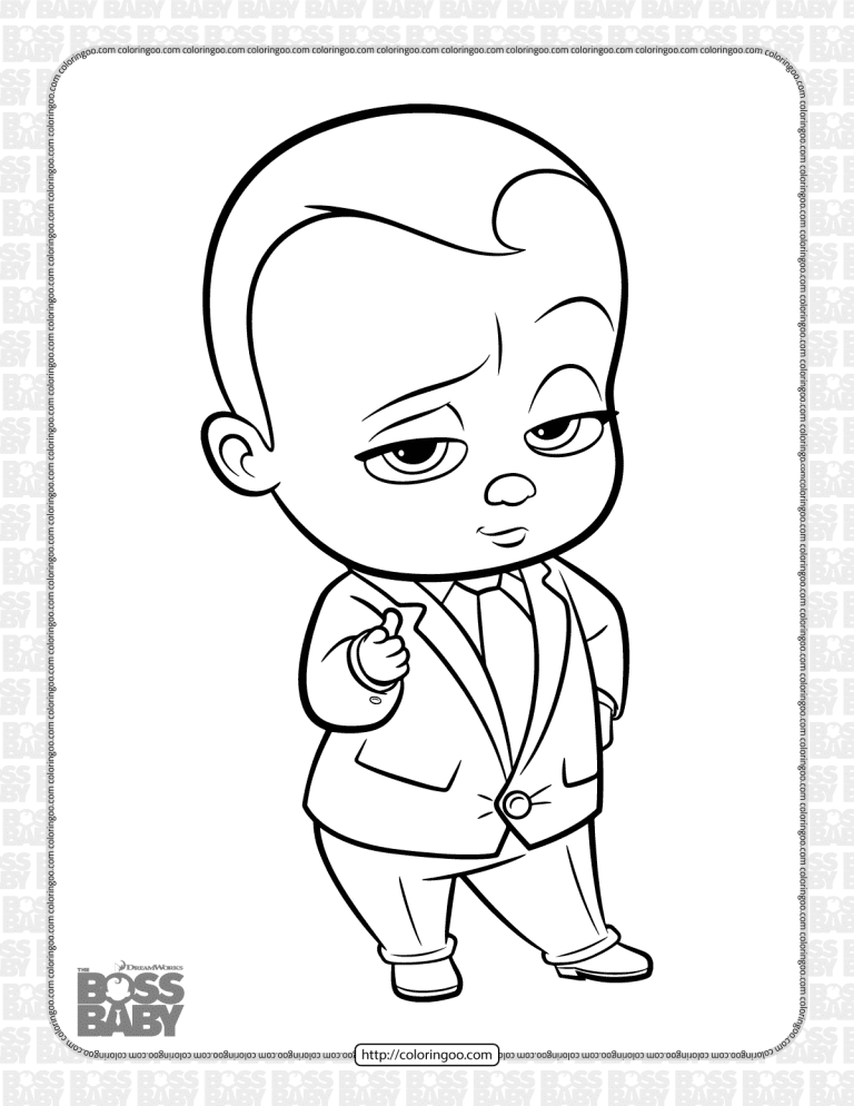 Free The Boss Baby Printables