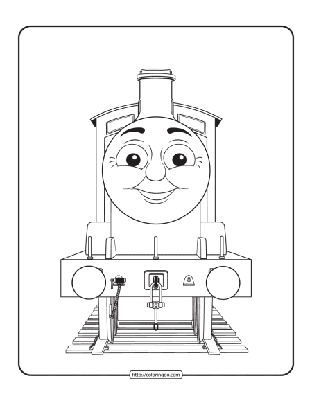 Henry The Tank Engine Coloring Pages