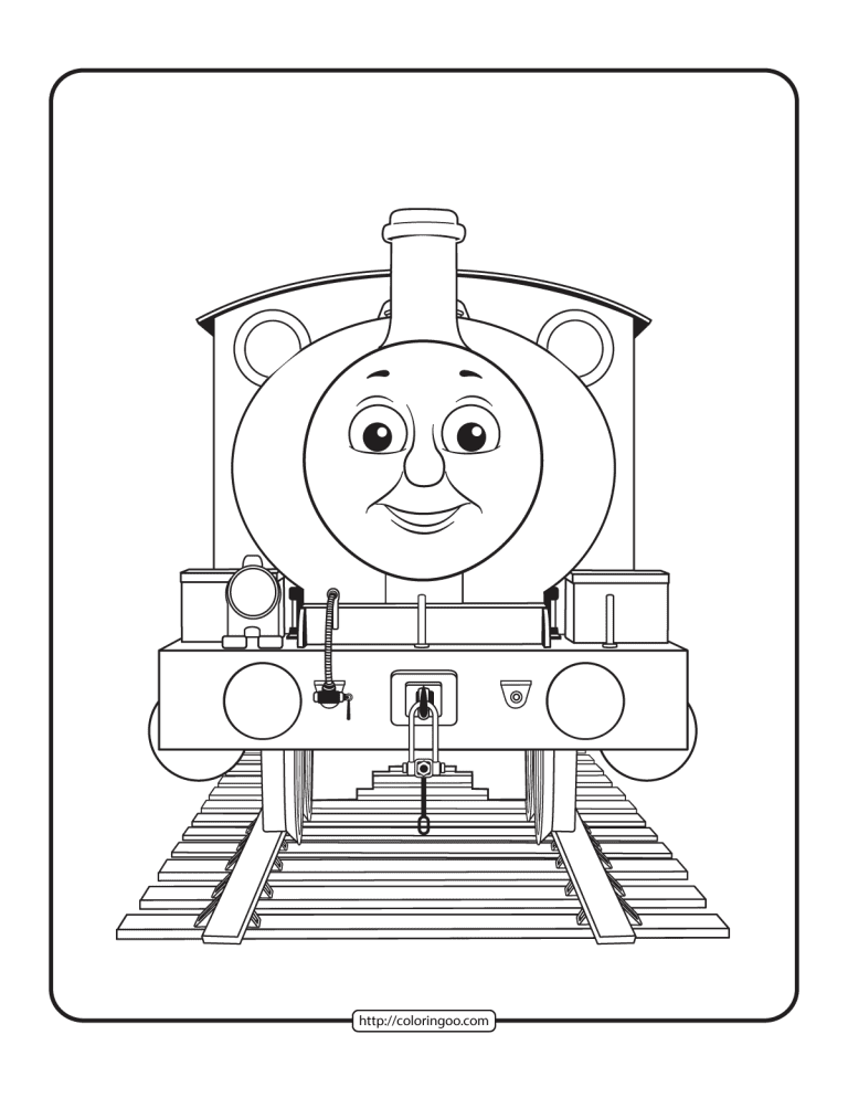 Thomas and Friends Percy Coloring Sheet