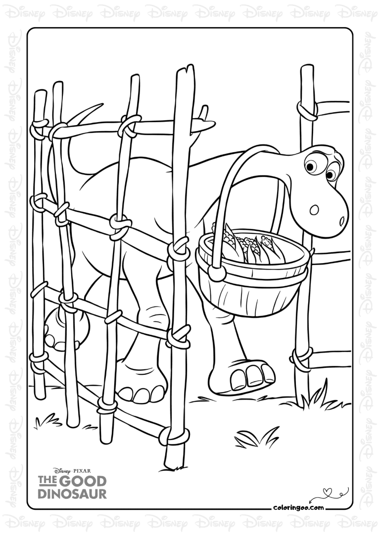 Free Printabel Arlo Works On The Farm Coloring Page