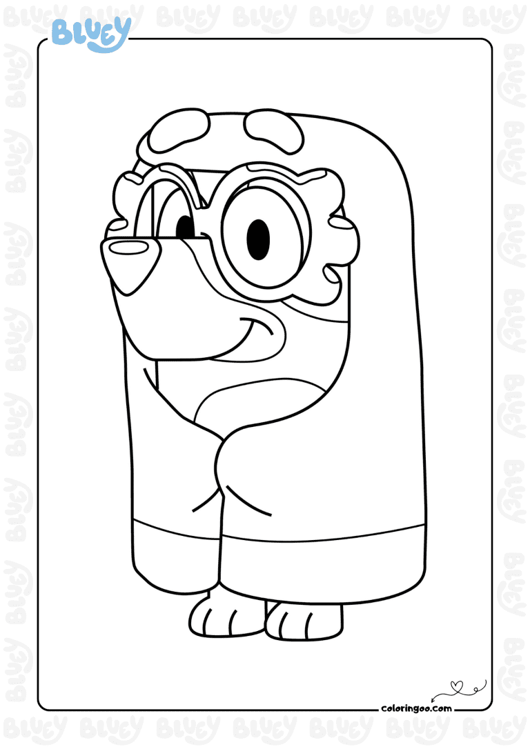 Free Bluey Pdf Printables