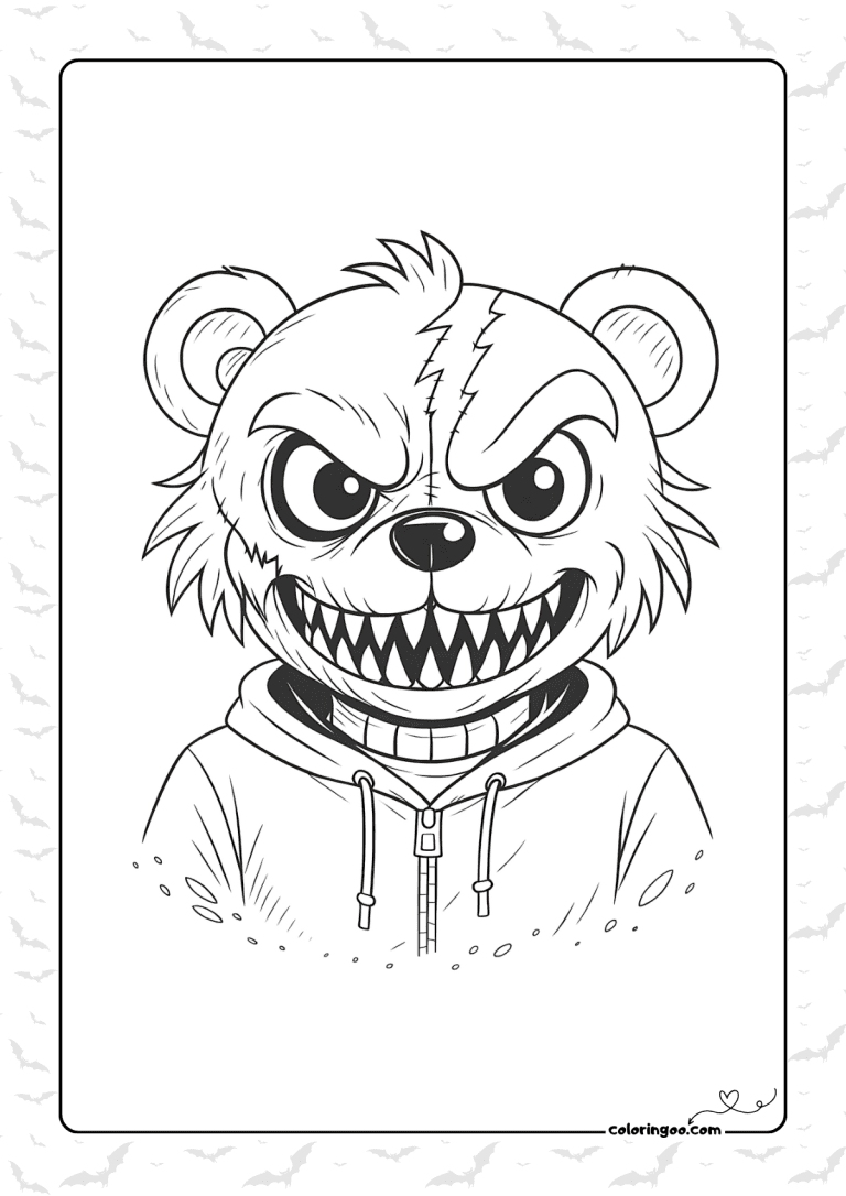 Bear Coloring Pages - COLORINGOO.COM