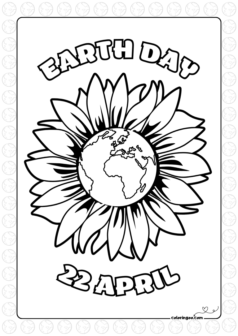 Earth Day Coloring Pages - COLORINGOO.COM