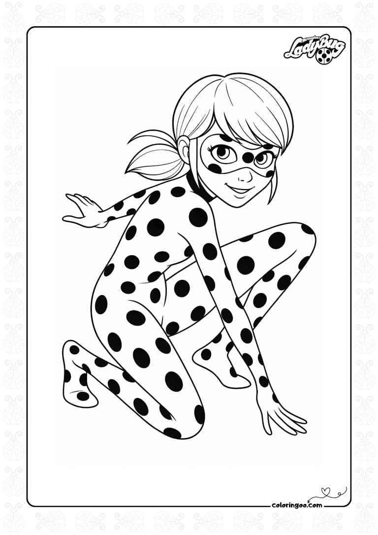 Miraculous Ladybug Coloring Pages - COLORINGOO.COM