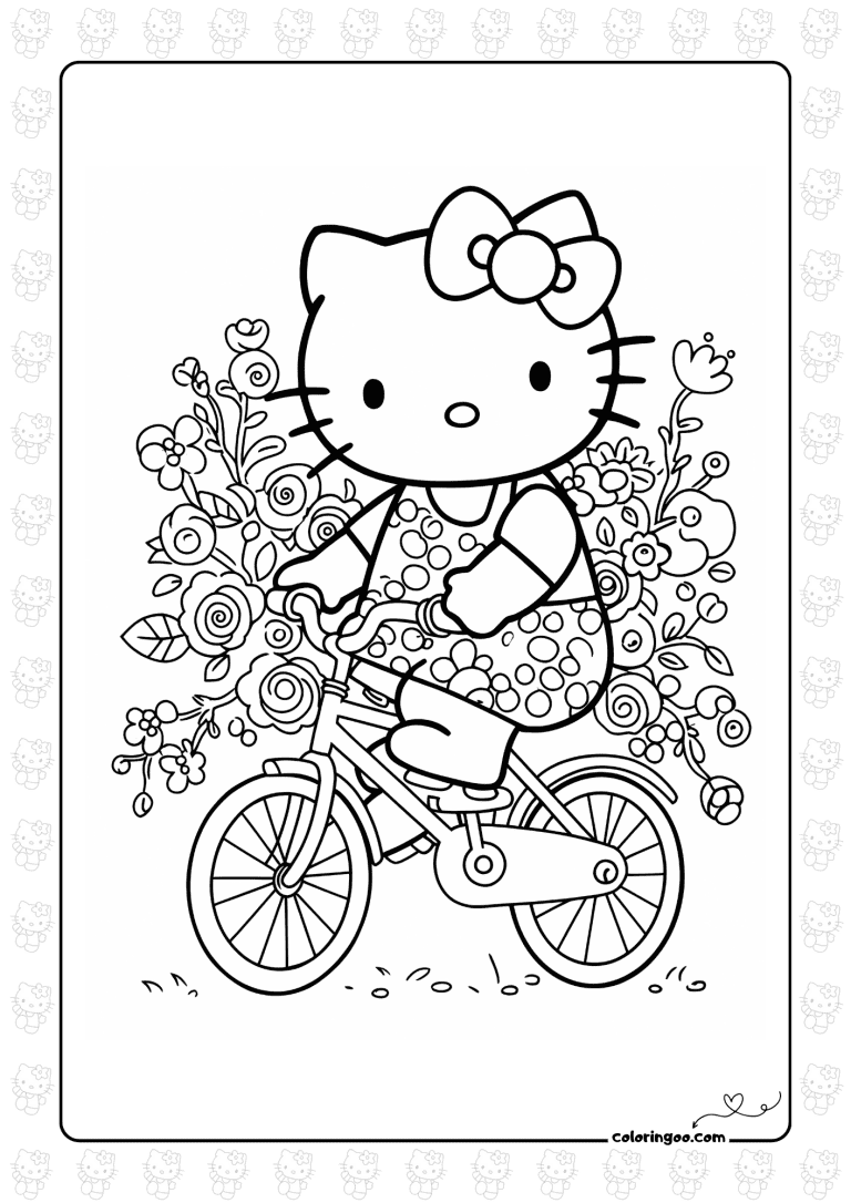 Hello Kitty Coloring Pages - COLORINGOO.COM