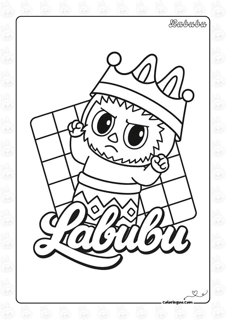 Labubu Checkmate Series Magnet