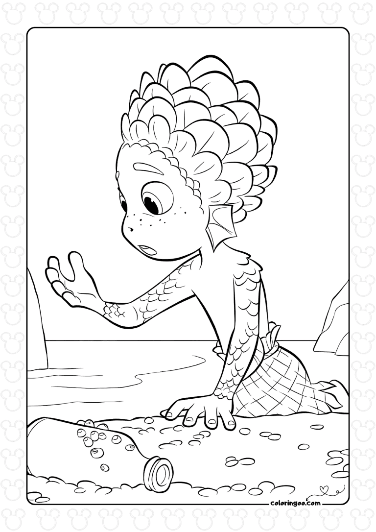 Luca Pdf Coloring Printables