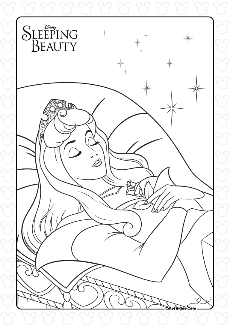 Sleeping Beauty Coloring Pages - COLORINGOO.COM