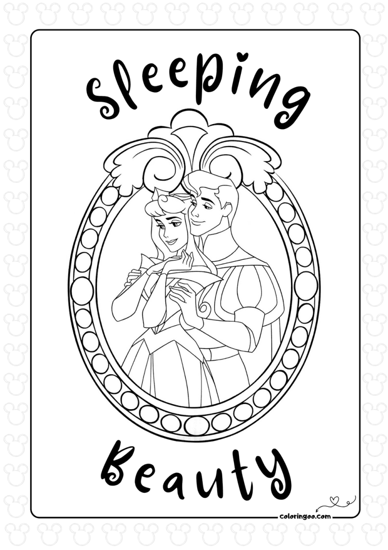 Sleeping Beauty Coloring Activities