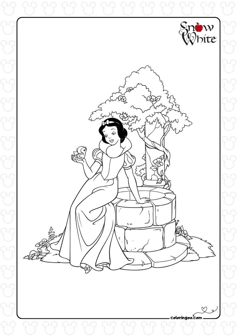 Snow White Coloring Pages - COLORINGOO.COM