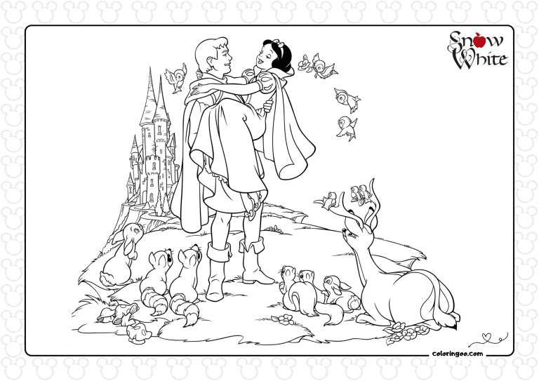 Snow White Coloring Pages - COLORINGOO.COM