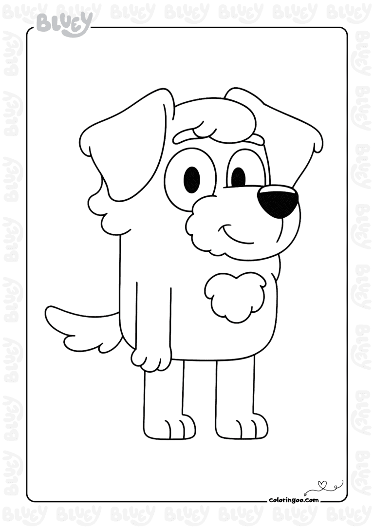 Bluey Coloring Pages - COLORINGOO.COM