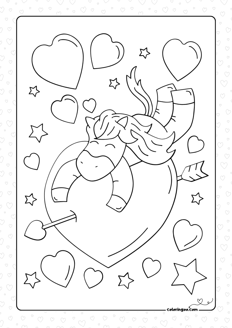 70+ Valentine's Day Coloring Pages (All Free Pdf Printables)
