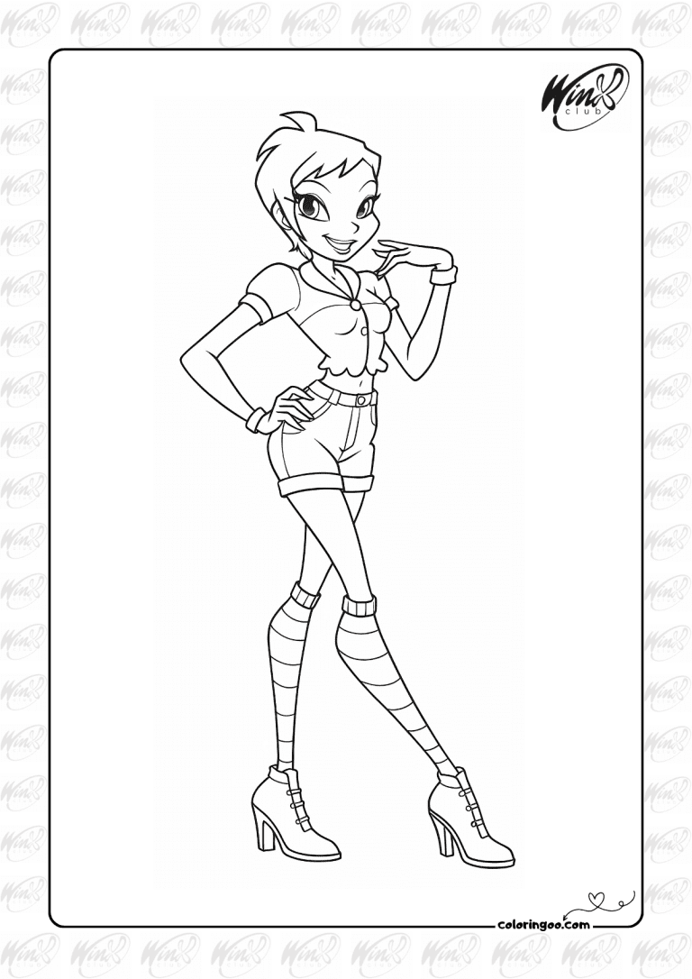 Winx Club Coloring Pages - COLORINGOO.COM