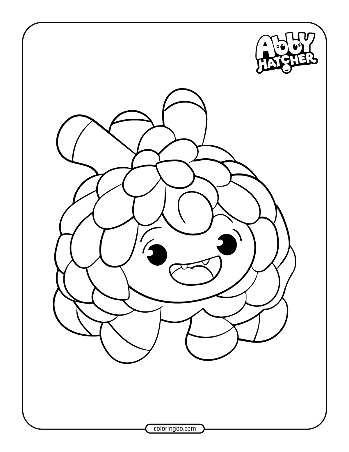 Abby Hatcher Coloring Pages